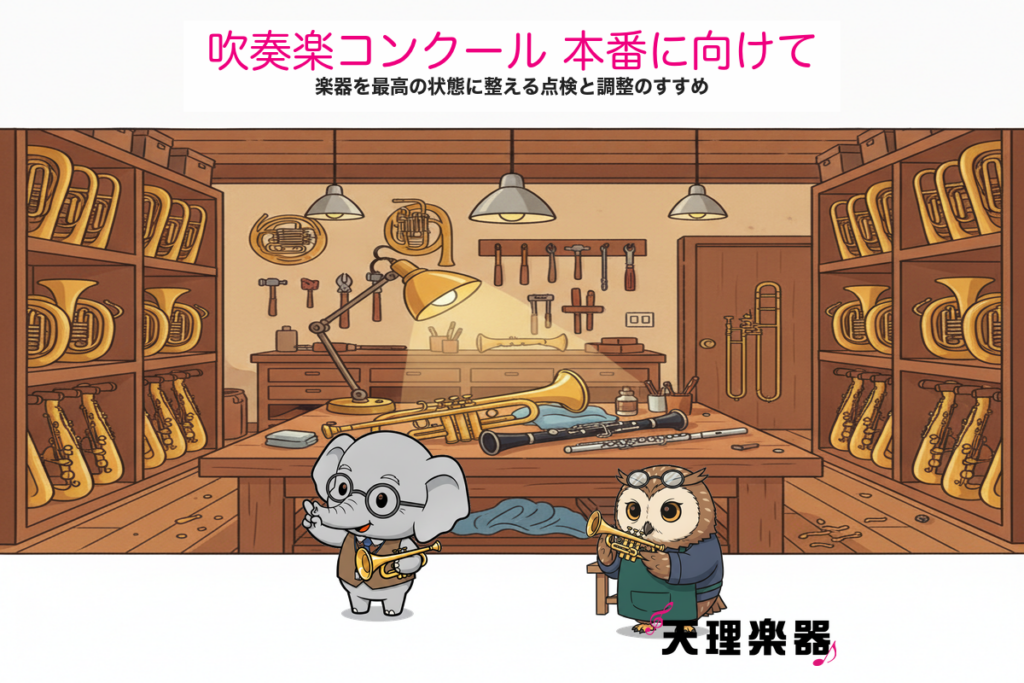 concours instrument care eyecatch 1 | 天理楽器